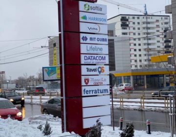 Producator De Totem Publicitar Luminos - Fabrica De Reclame